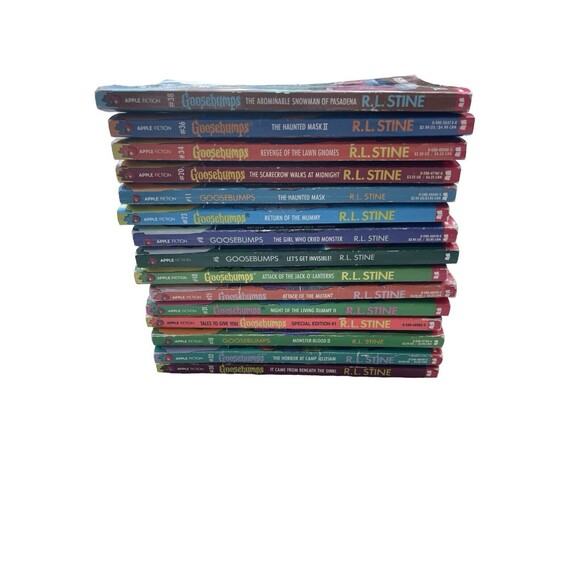Other | 9s Goosebumps Lot Of 15 Books Rl Stine | Poshmark